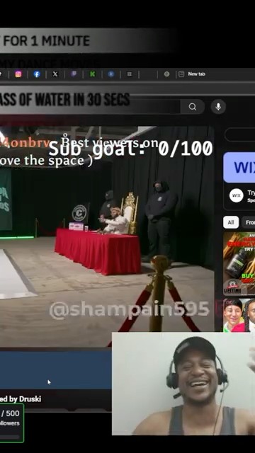 PROUD STREAMER SHAMPAINLLC LIVE CLIPS HAPPY TO BE DOIN THIS - YouTube