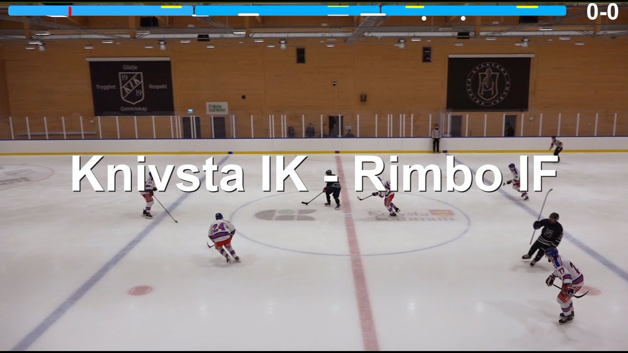 Ishockey Knivsta IK - Rimbo IF - 10 nov 2023. Hela matchen! - YouTube