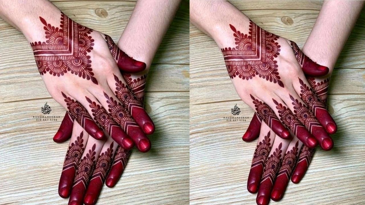 Simple Eid Mehndi Designs 2022