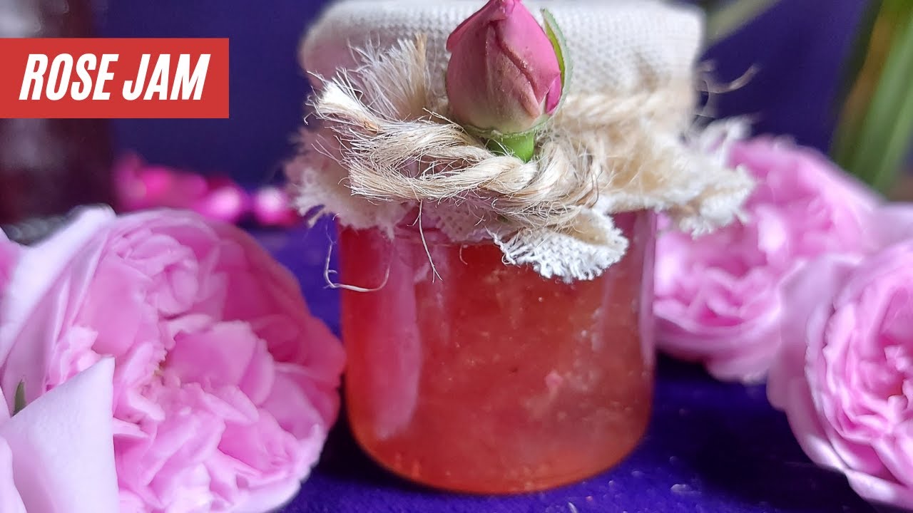 How To Make Rose Jam - YouTube