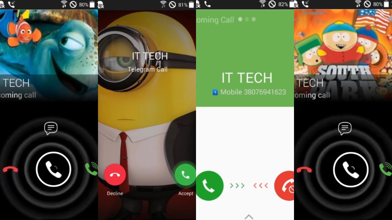 Incoming Calls Viber Samsung Galaxy S4/Telegram on Hold Screen ...