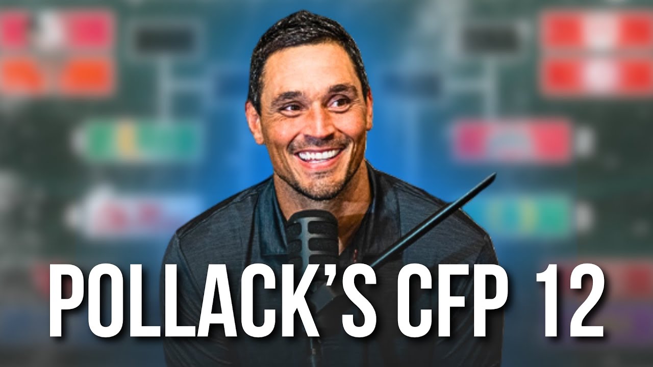 David Pollack's CFP 12 if it Started Today | What Happened to Georgia? - YouTube