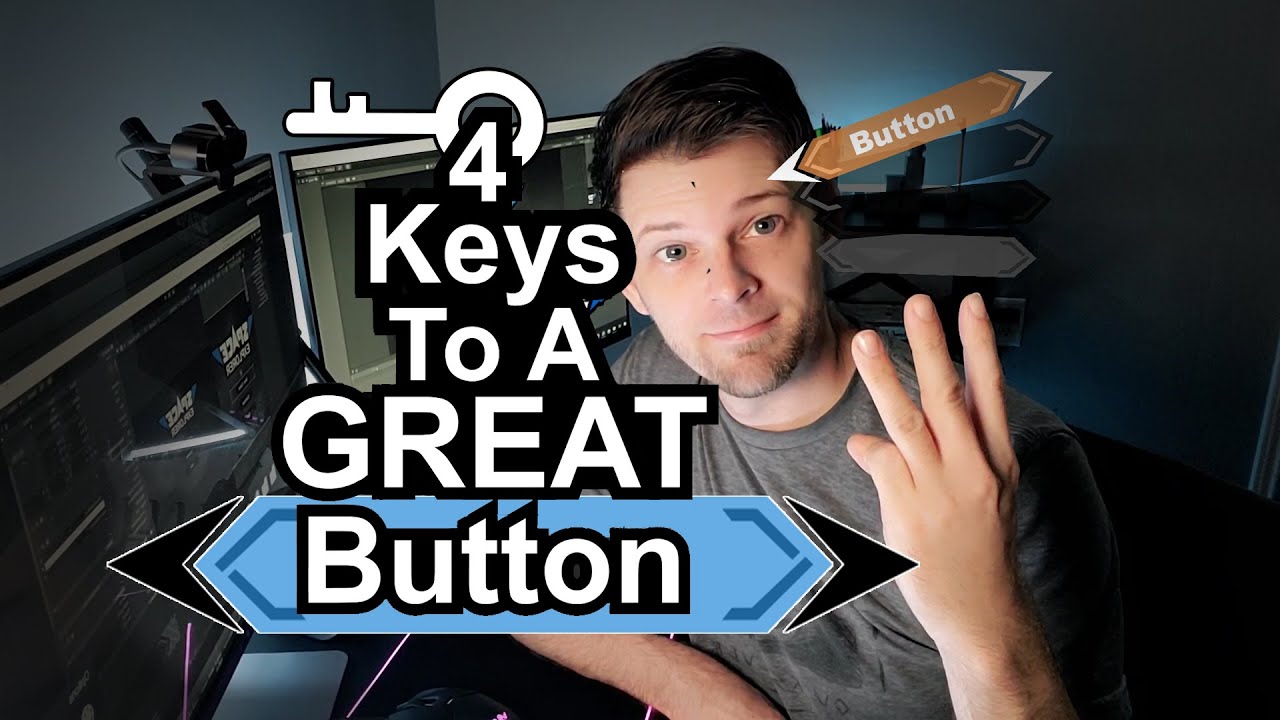 Unity 4 tips to Great UI Buttons - YouTube