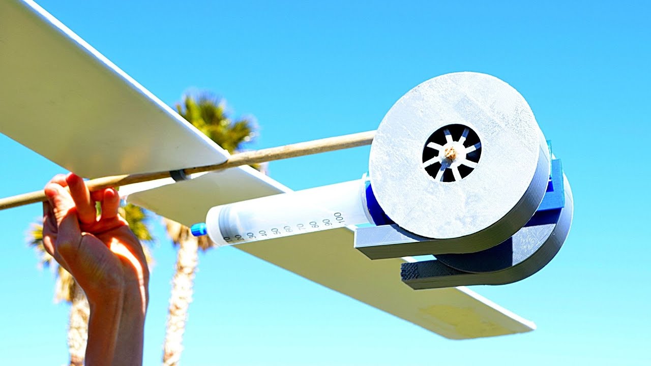 Vacuum Powered Plane - YouTube