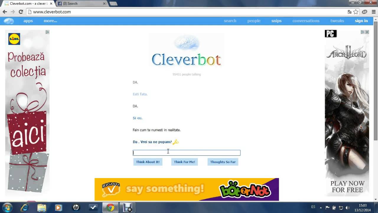Cleverbot Youtube