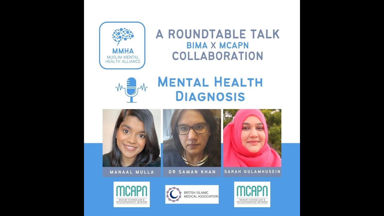 BIMA & MCAPN: Roundtable Talk on Mental Health Diagnosis. # ...