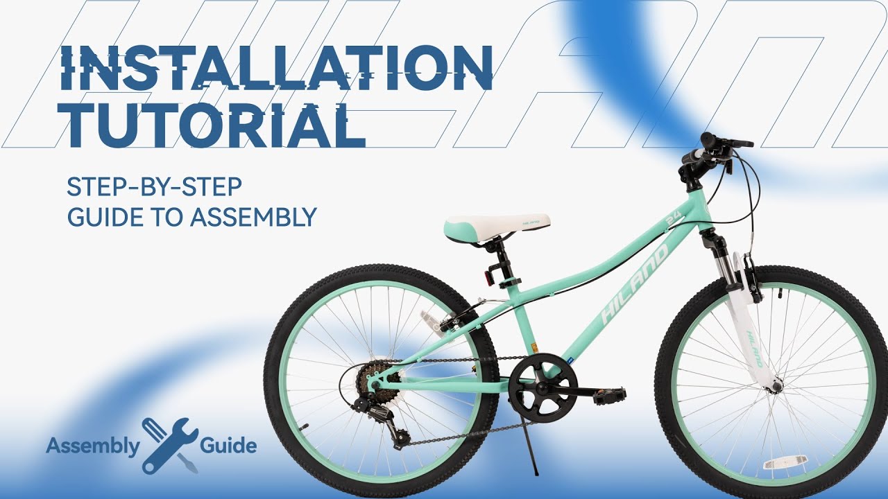 [Tutorial] HILAND BIKES "Climber 2.0" | 24'' Teenager Mountain Bike - YouTube