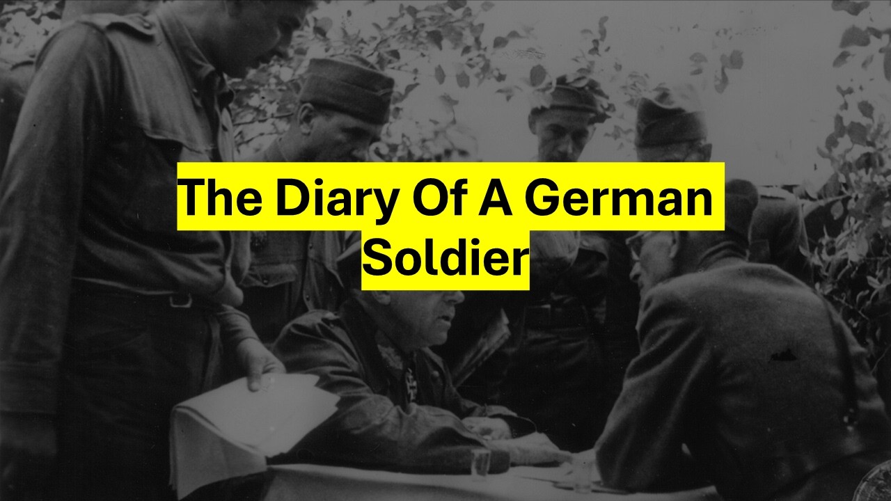 The Diary Of A German Soldier From Stalingrad - YouTube