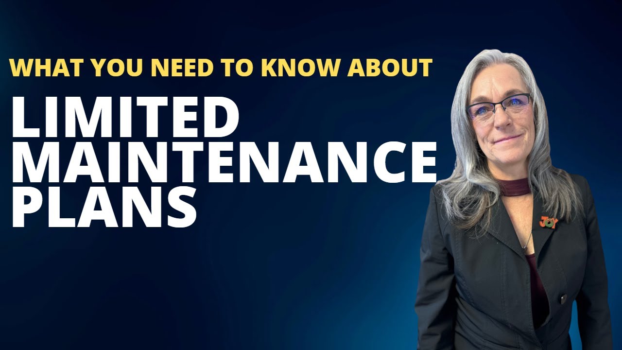 What You Need To Know About Limited Maintenance Plans - YouTube
