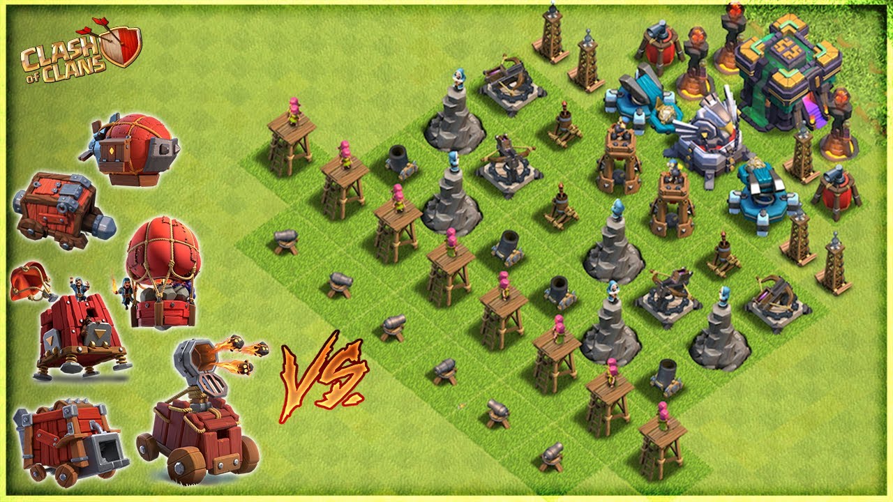 LEVEL ONE DEFENCES VS MAX SIEGE MACHINES IMPOSSIBLE CHALLENGE IN CLASH LEVEL ONE DEFENCES VS MAX SIEGE MACHINES IMPOSSIBLE CHALLENGE IN CLASH