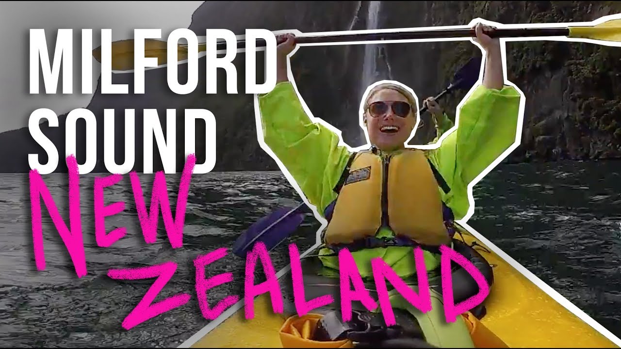 Milford Sound Kayaking with Roscoes // Day 5 New Zealand - YouTube