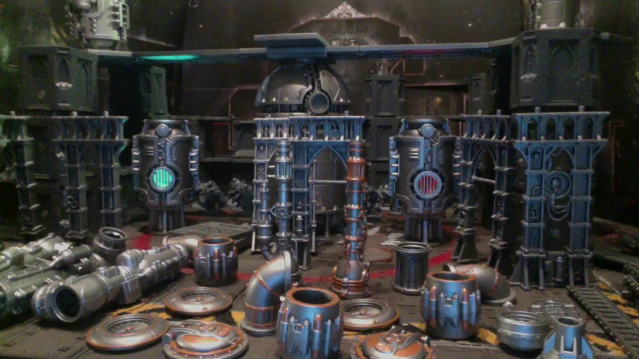 WHMS How to Paint PT3 kill team sector mechanicus terrain war gamer ...