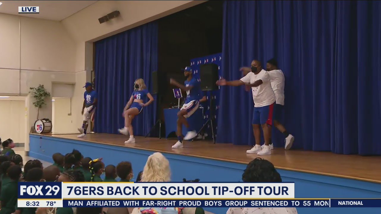 76ers kick off their Tip-Off Tour at Richard R. Wright Elementary ...