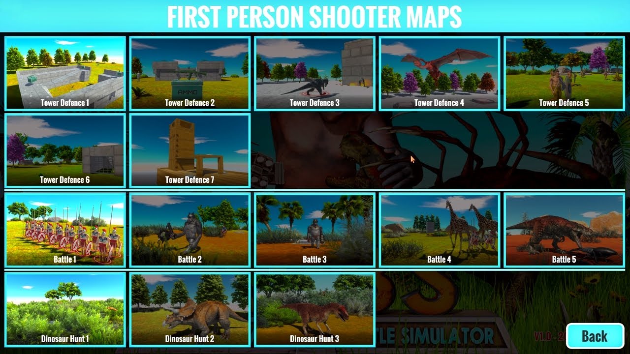 ARBS Campaign First Person Shooter Maps! Animal Revolt Battle Simulator ...