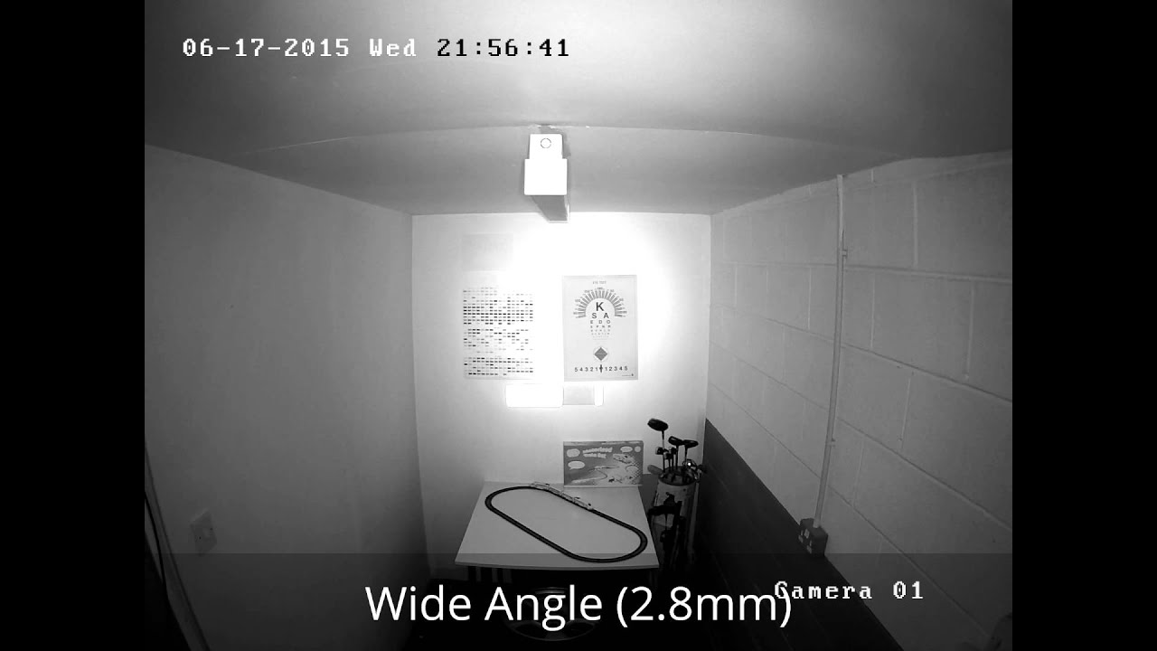 Sample Footage in Test Room of Night Vision of HIkvision DS-2CD2632F-I ...