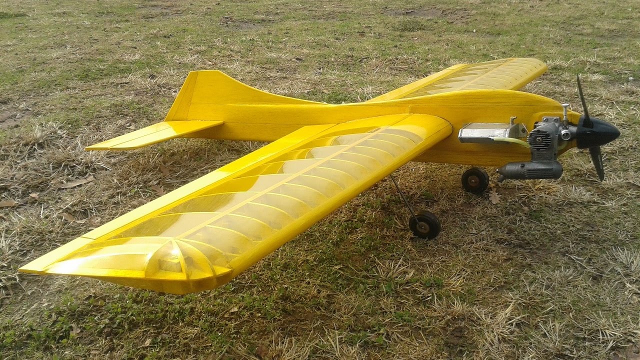 Кордовая модель Primary Force first flying - YouTube