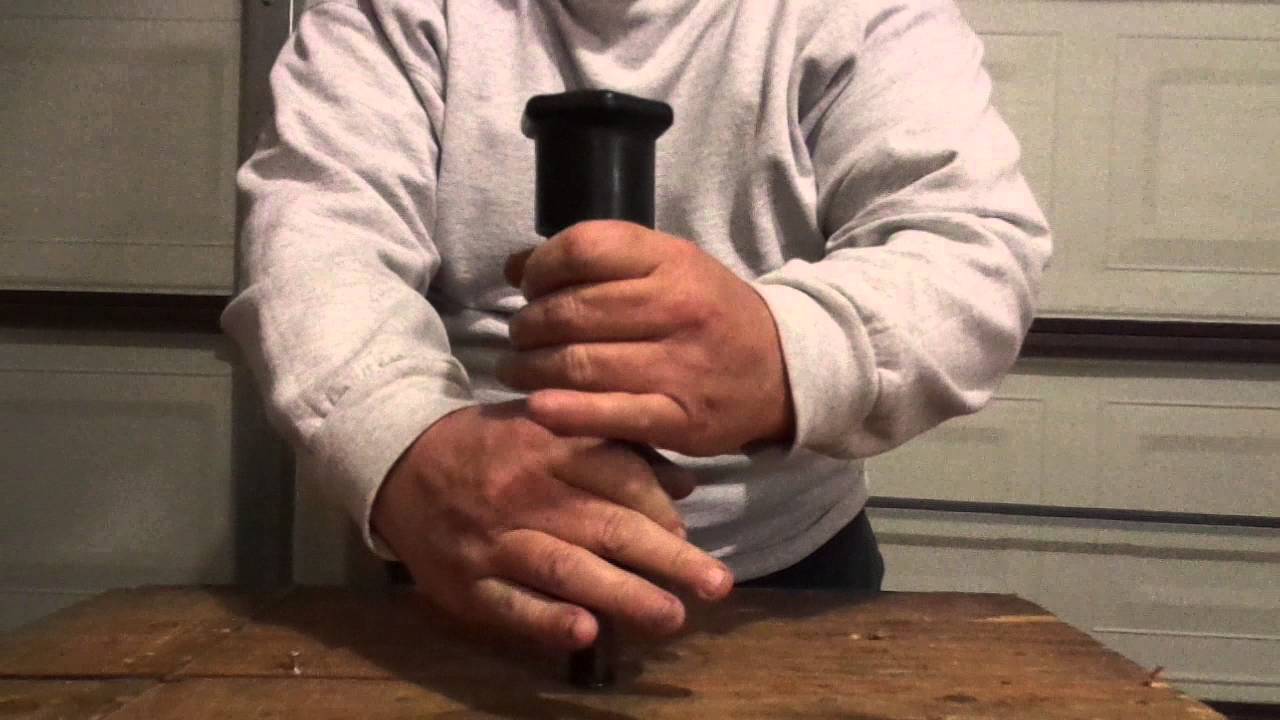 Test Firing A Vintage Ramset Powder Actuated Tool - YouTube