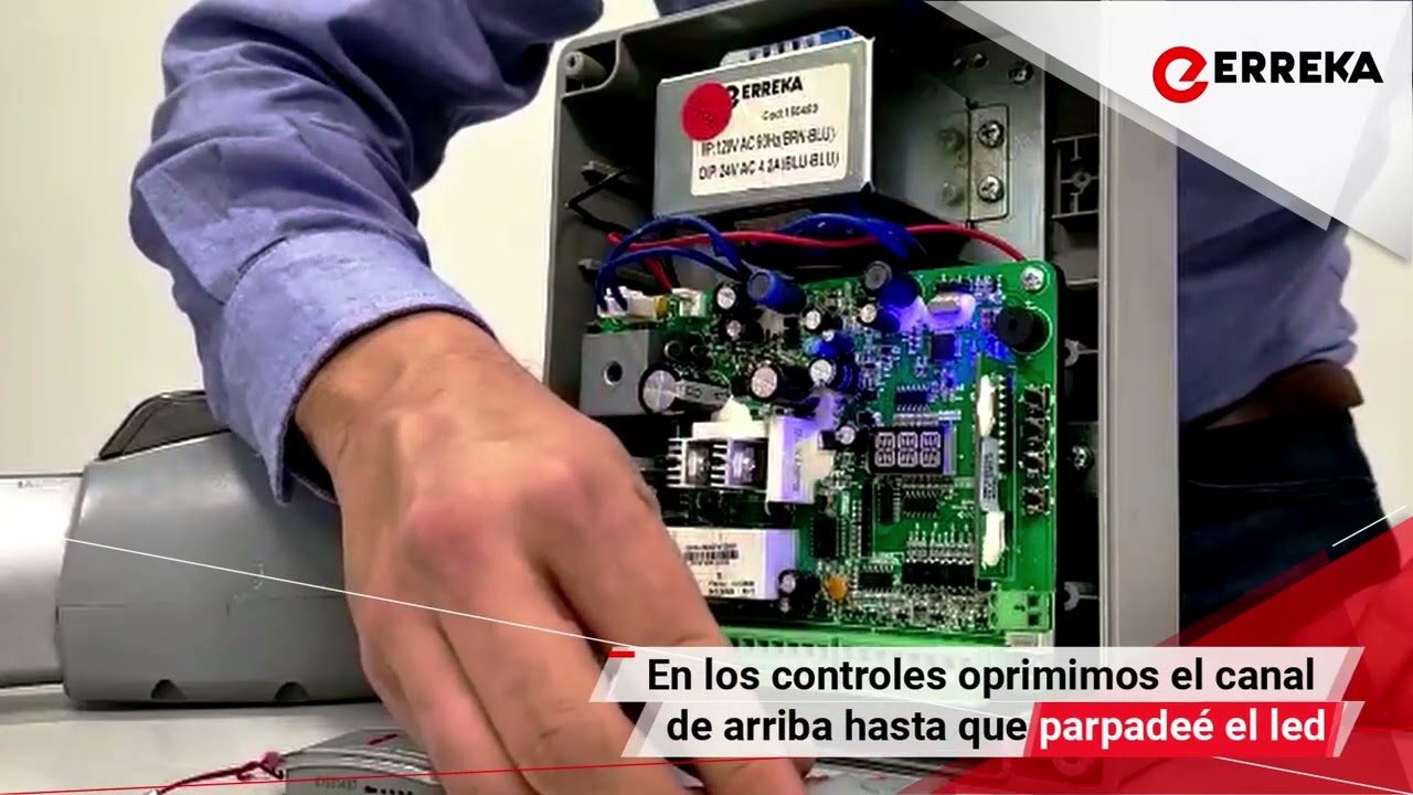 Programación de control Erreka Lira e Iris - YouTube