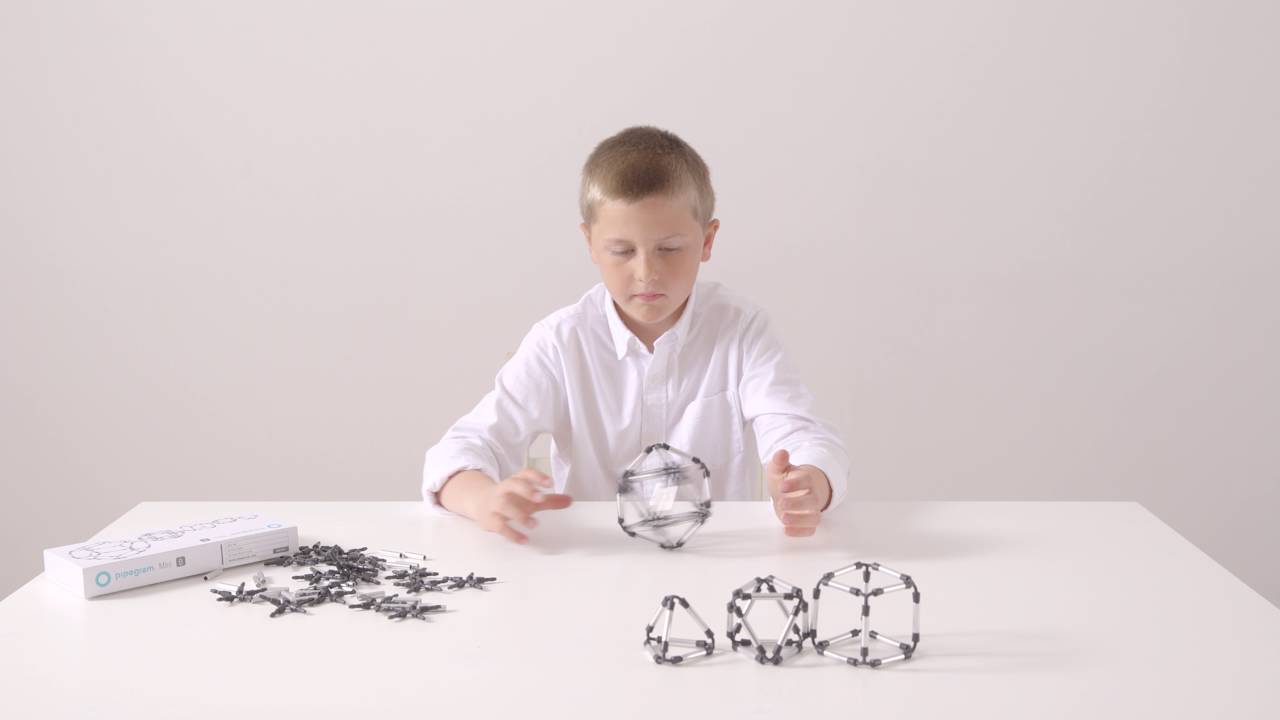 Regular polyhedron mini Black - YouTube