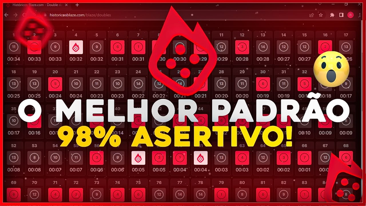 NOVA ESTRATÉGIA DOUBLE BLAZE - ASSERTIVIDADE MUITO ALTA! - YouTube