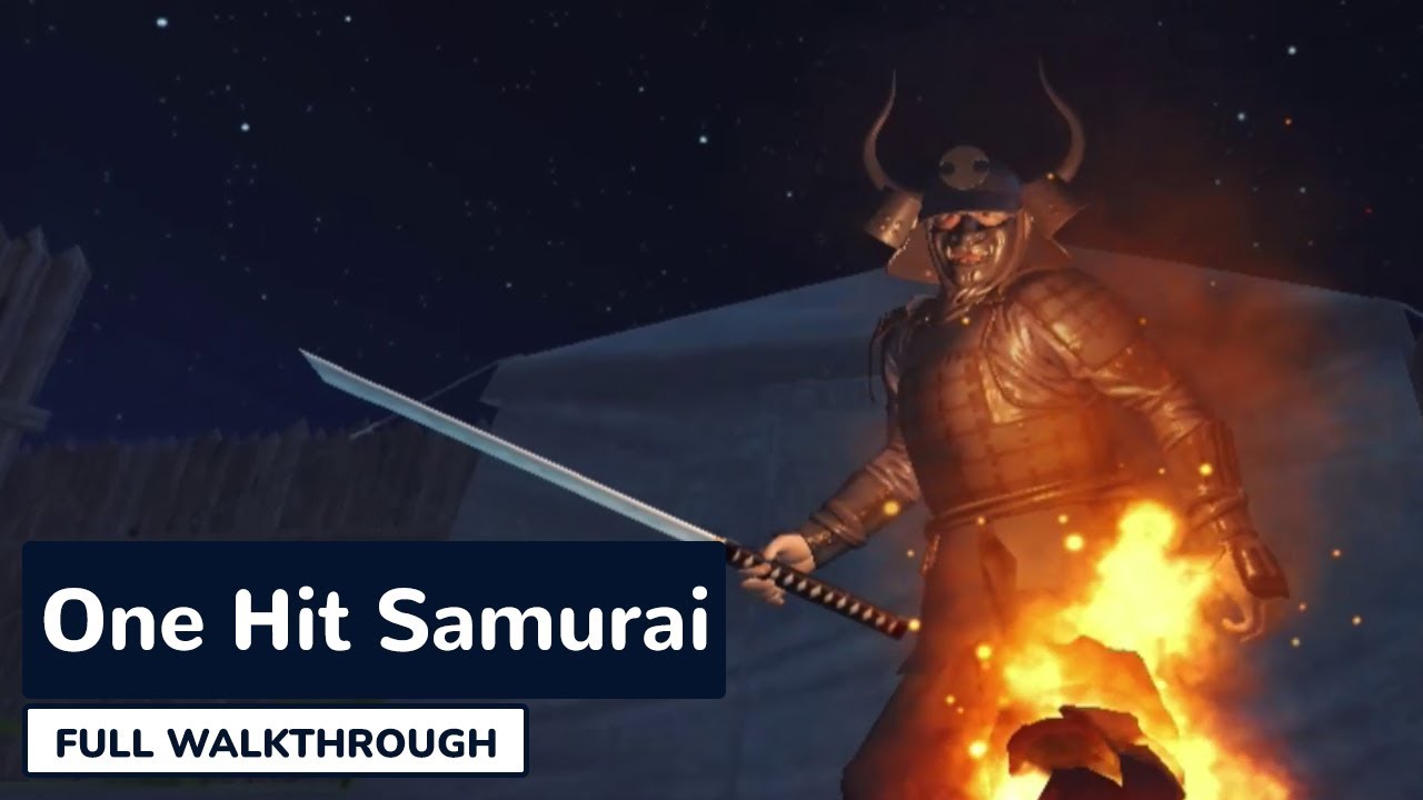 One Hit Samurai - Full Gameplay Walkthrough - YouTube