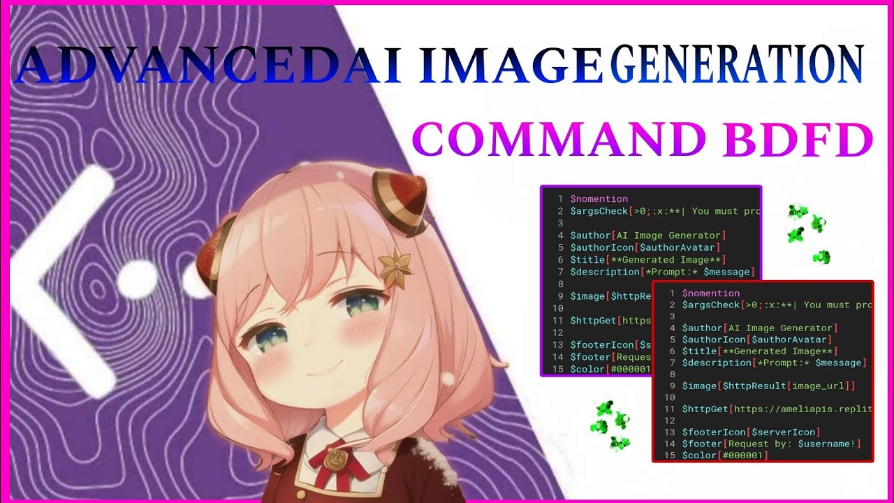 ADVANCED AI IMAGE GENERATION COMMAND | BDFD TUTORIAL | AI IMAGE GENERATION | Bot Designer - YouTube