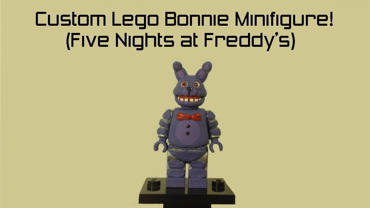 Custom Lego Bonnie! (Five Nights at Freddy's) - YouTube