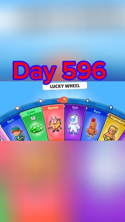 Day 596 of spinning the stumble guys wheel - YouTube