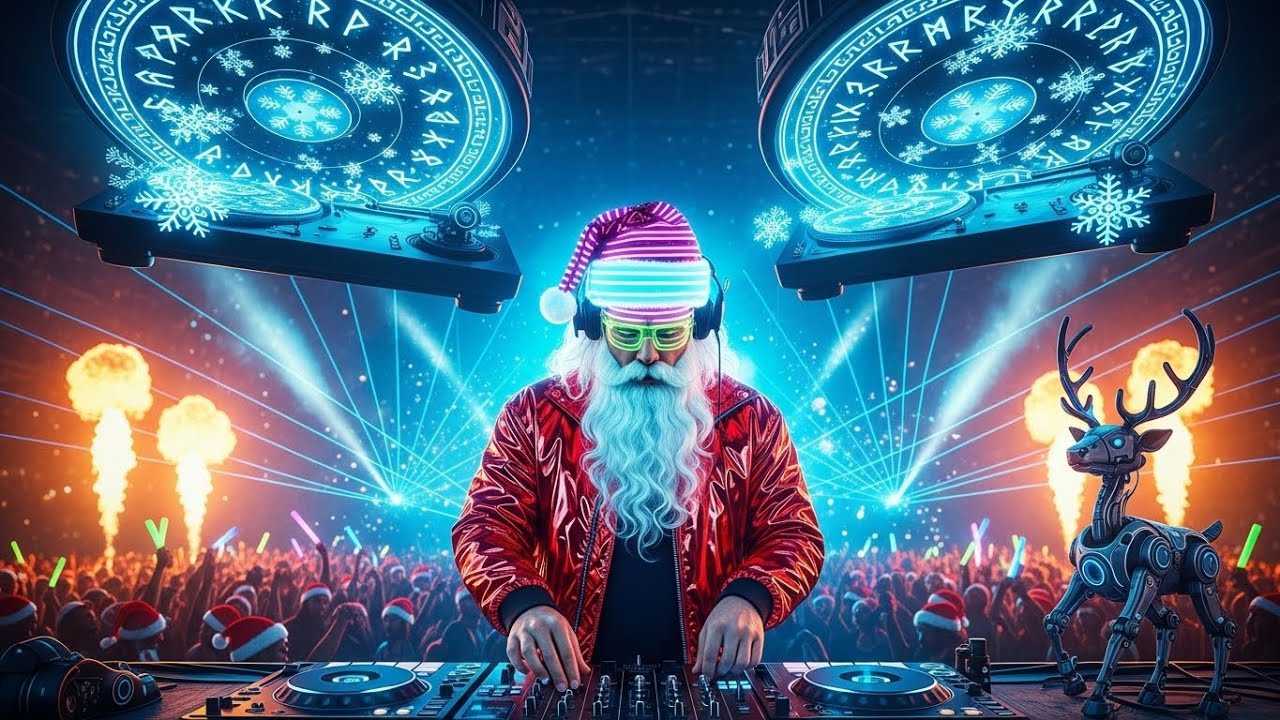 Santa Claus Goes FULL RAVE MODE – Christmas Festival Drops 2026 - YouTube