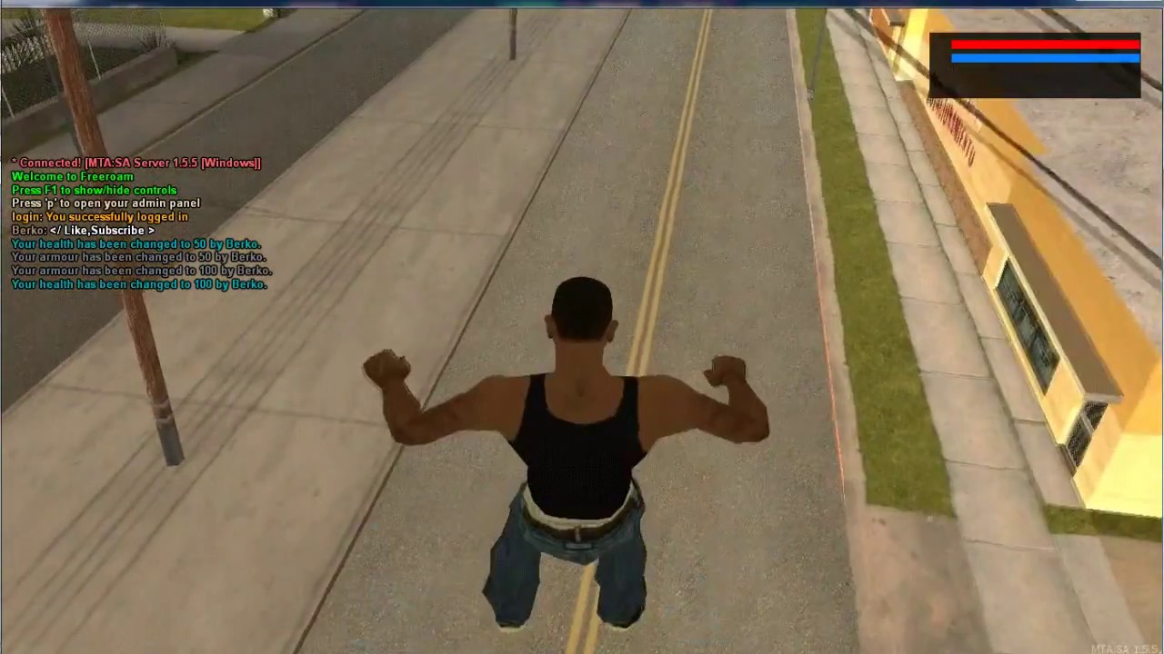 MTA:SA - Hud v0.0.1 [Fast Programming] - YouTube