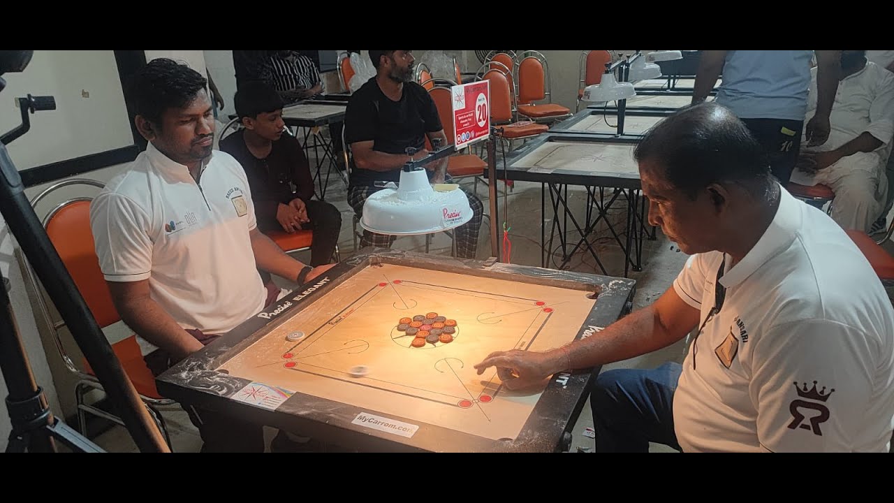 Carrom Live Match 2nd Semi-Final | Prafull More (Mumbai) vs ...