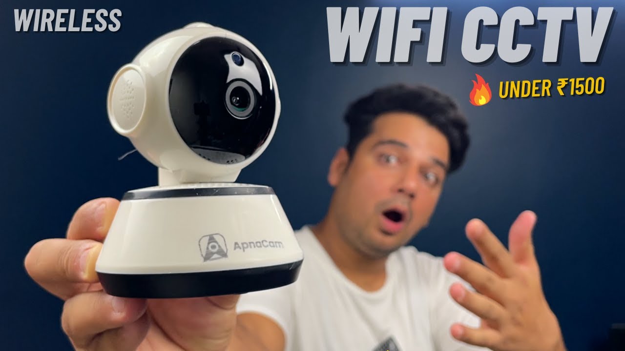 Apnacam WiFi Camera Unboxing & Review ⚡⚡ Best Wireless CCTV Camera ...