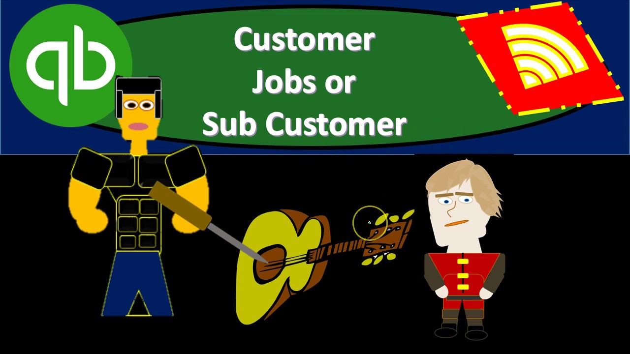 QuickBooks Online 2019-Customer Jobs or Sub Customer - YouTube