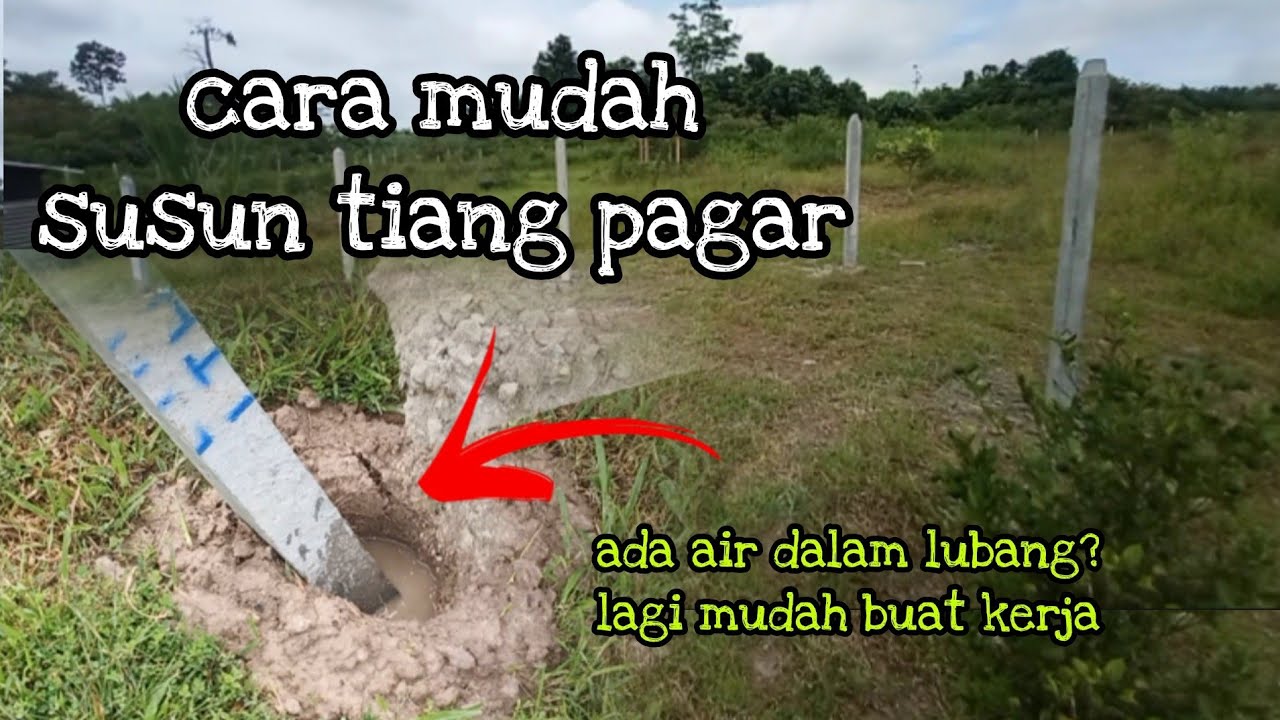 [Episod622] air dah ada dalam lubang, tuang jer simen kering. mudahnya ...