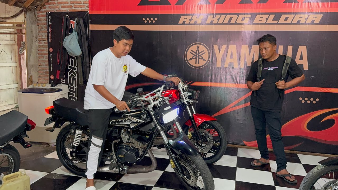 BISMILLAH MOTOR BARU RX KING PEREDAM WARNA MERAH BROKK!! 😍 ️🏍️ - YouTube