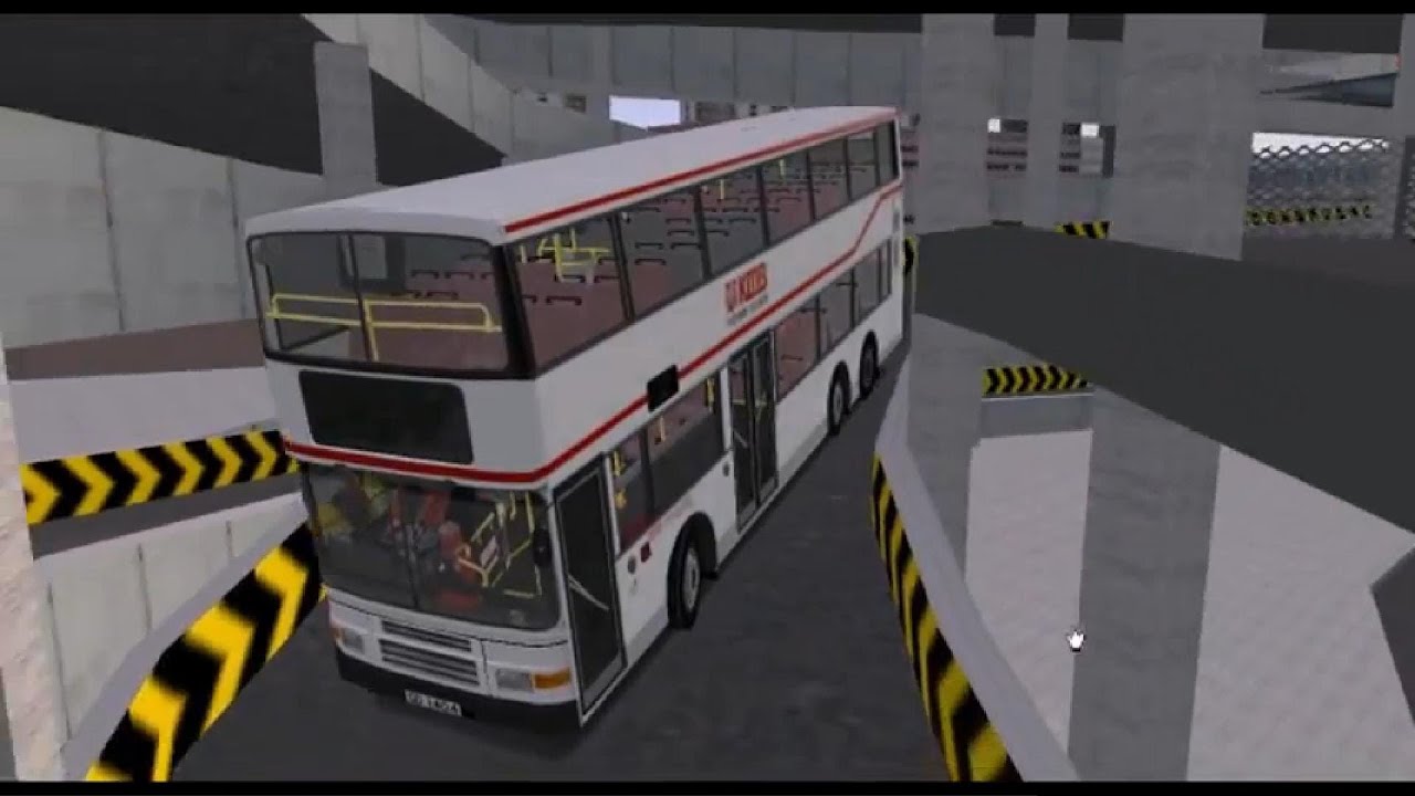 Omsi 2 tour (095) KMB Volvo Olympian 11m AV1 gd1404 @ KMB Shatin Depot ...