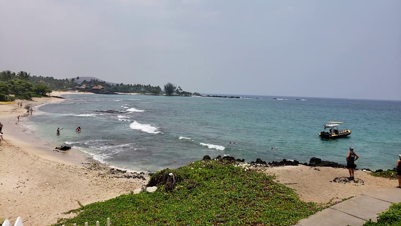 Playa sol arena agua y rocas - YouTube