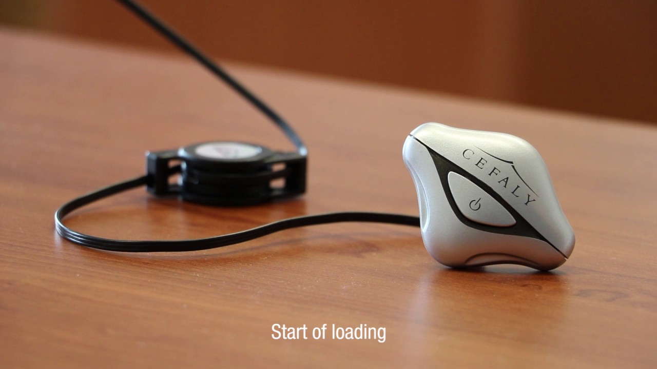 CEFALY Dual charging process - YouTube