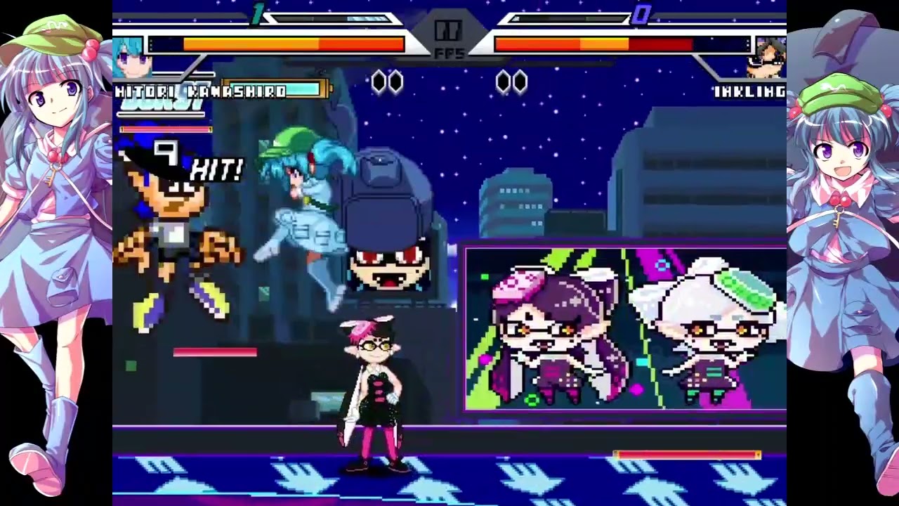 NICK54222 MUGEN: Nitori Kawashiro (me) VS Inkling Boy (JStudios_2k ...