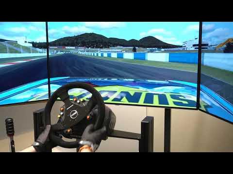 New Upgrade Triple Monitor Sim Racing Setup [ LG Thrustmaster GT Omega ...