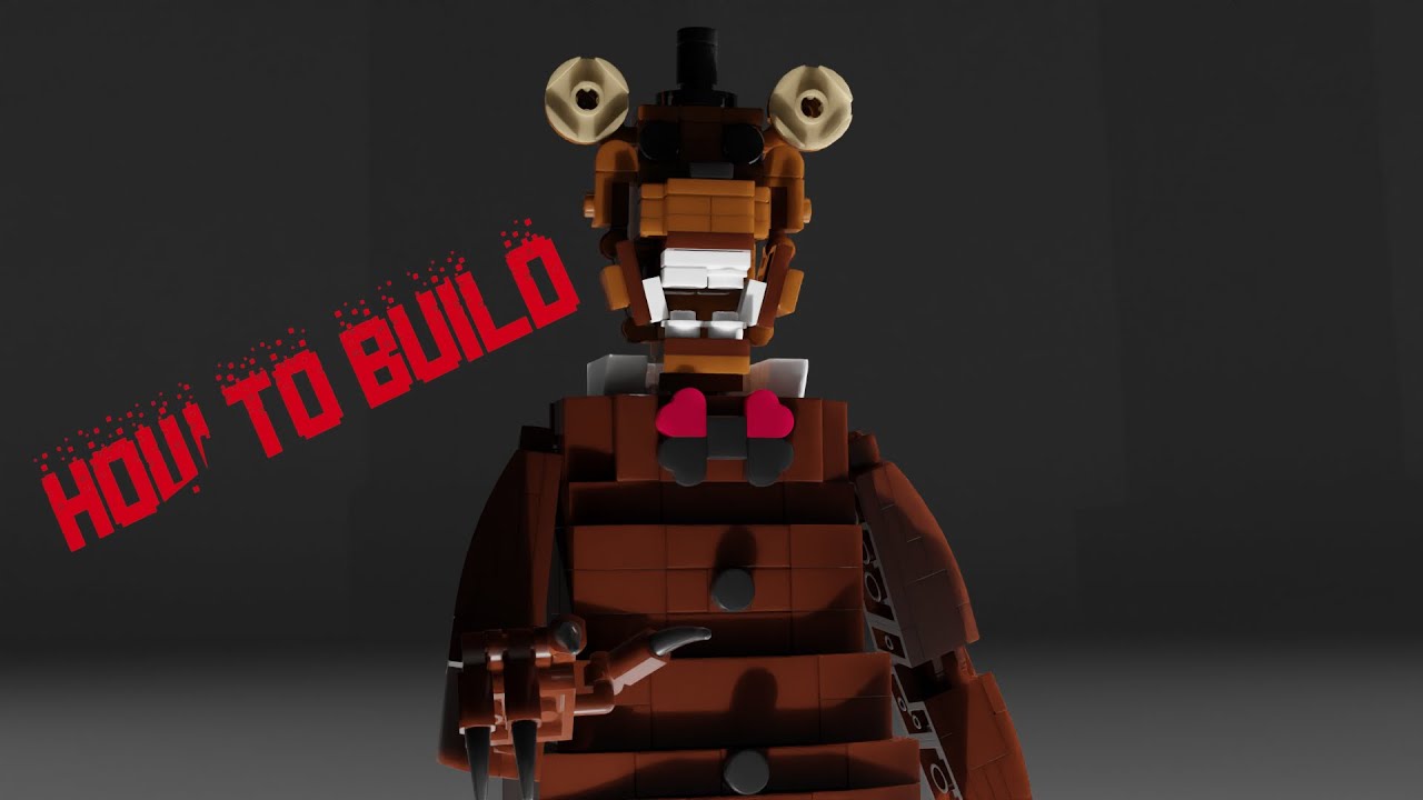 HOW TO BUILD LEGO FREDDY FROM FNAF JR'S - YouTube