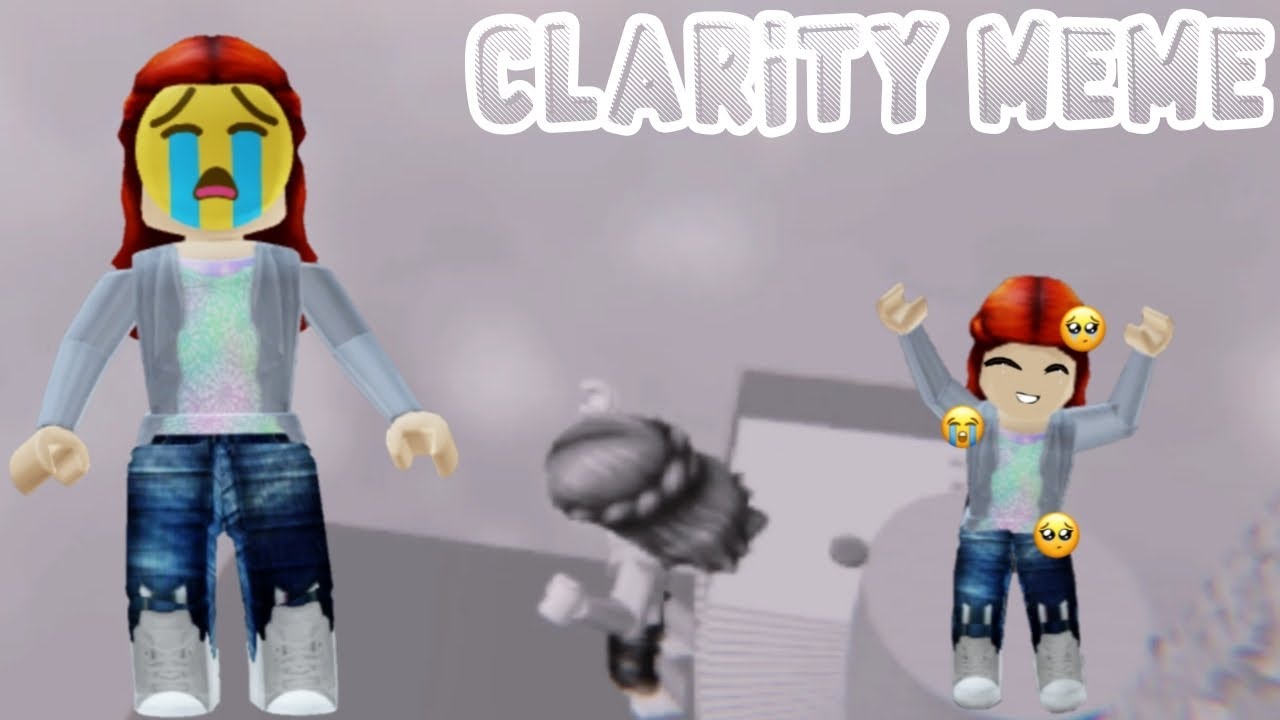 Clarity meme Roblox vers -Roblox Indonesia - YouTube