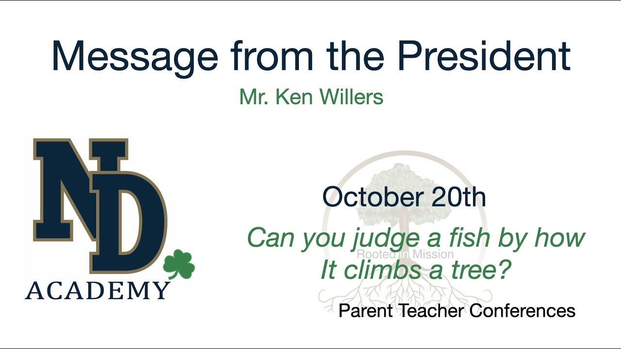 If you judge a fish by how it climbs a tree... - YouTube