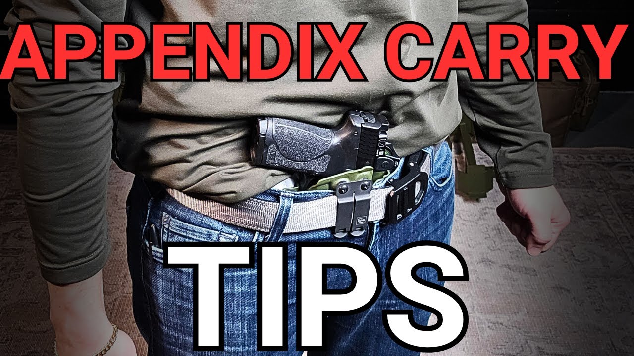 Can Appendix Carry Be Comfortable? - My Tips After Carrying EVERYDAY ...