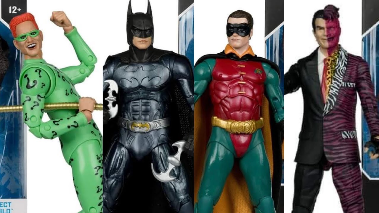 New McFarlane Toys Batman Forever action figures revealed preorder info ...