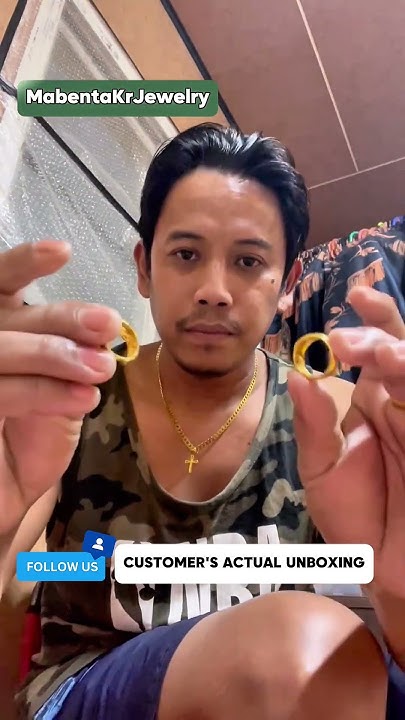 Customer's Actual Unboxing | 7.5g & 11.25g 24k Korean Gold #koreangold #jewelry - YouTube
