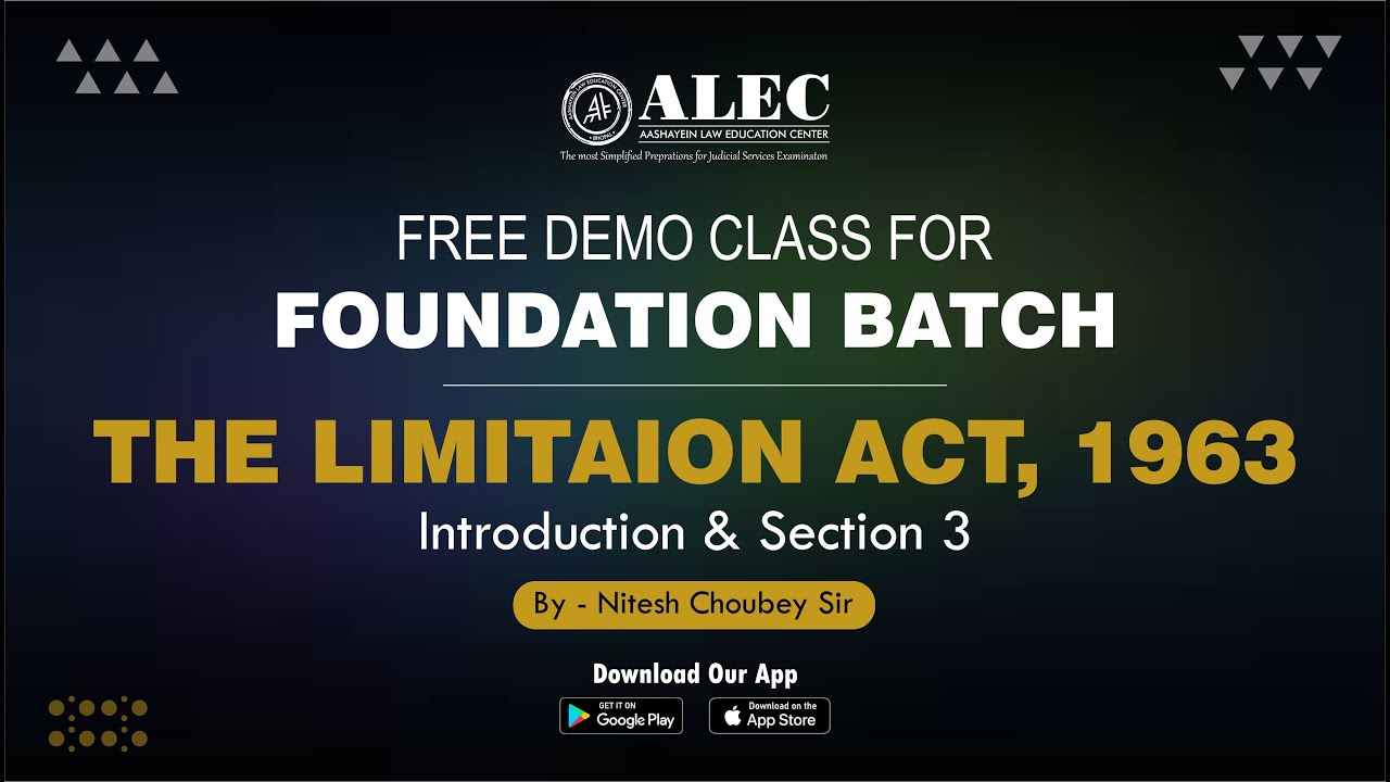 The Limitation Act Introduction And Section 3 YouTube the-limitation-act-introduction-and-section-3-youtube