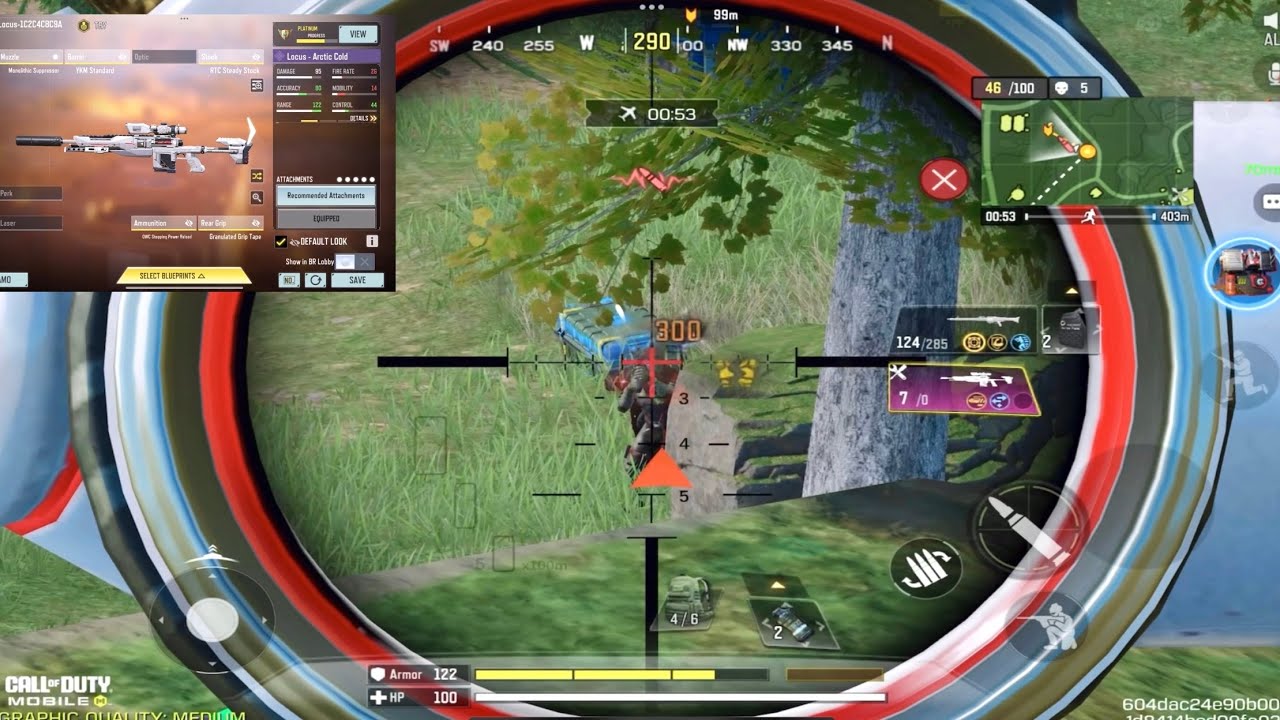 1 SHOT KILL BEST LOCUS LOADOUT CODM BR | Best LOCUS GUNSMITH in CODM BR ...