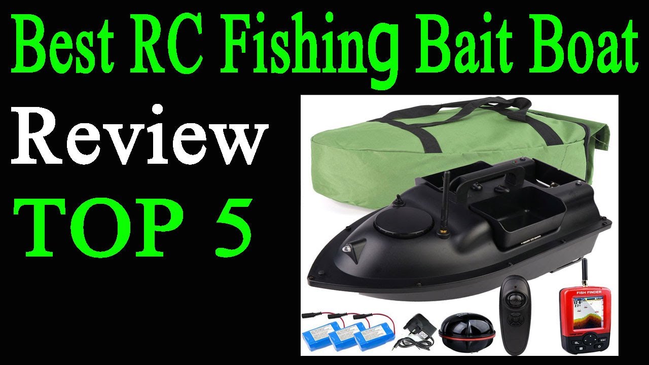 Top 5 Best RC Fishing Bait Boat On 2024 - YouTube