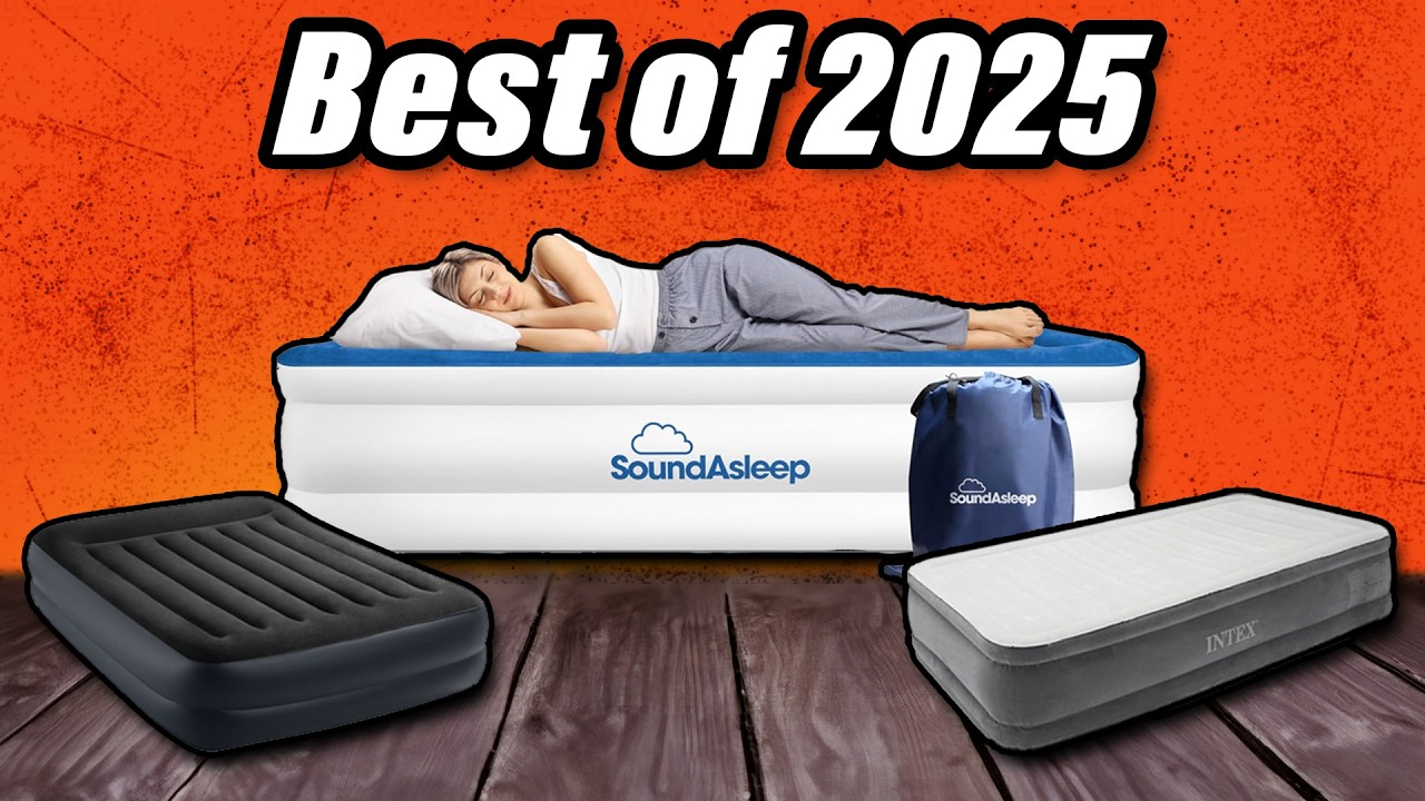5 Best Air Mattresses In 2026 For A Good Sleep - YouTube